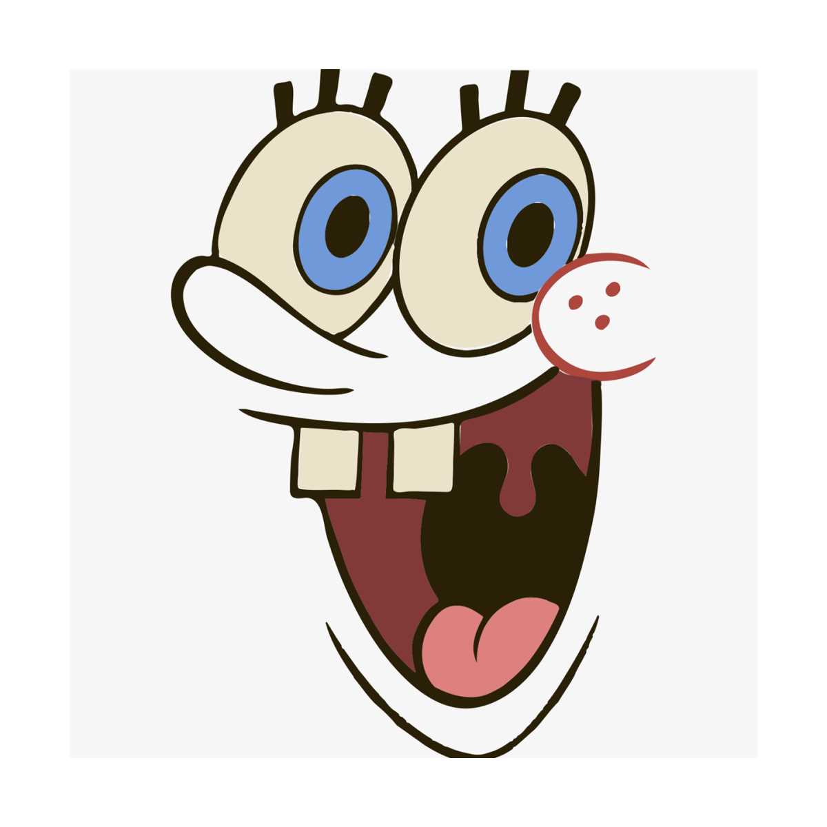 Spongebob Squarepants Excited Big Face Svg, Trending Svg, Sp | Inspire ...