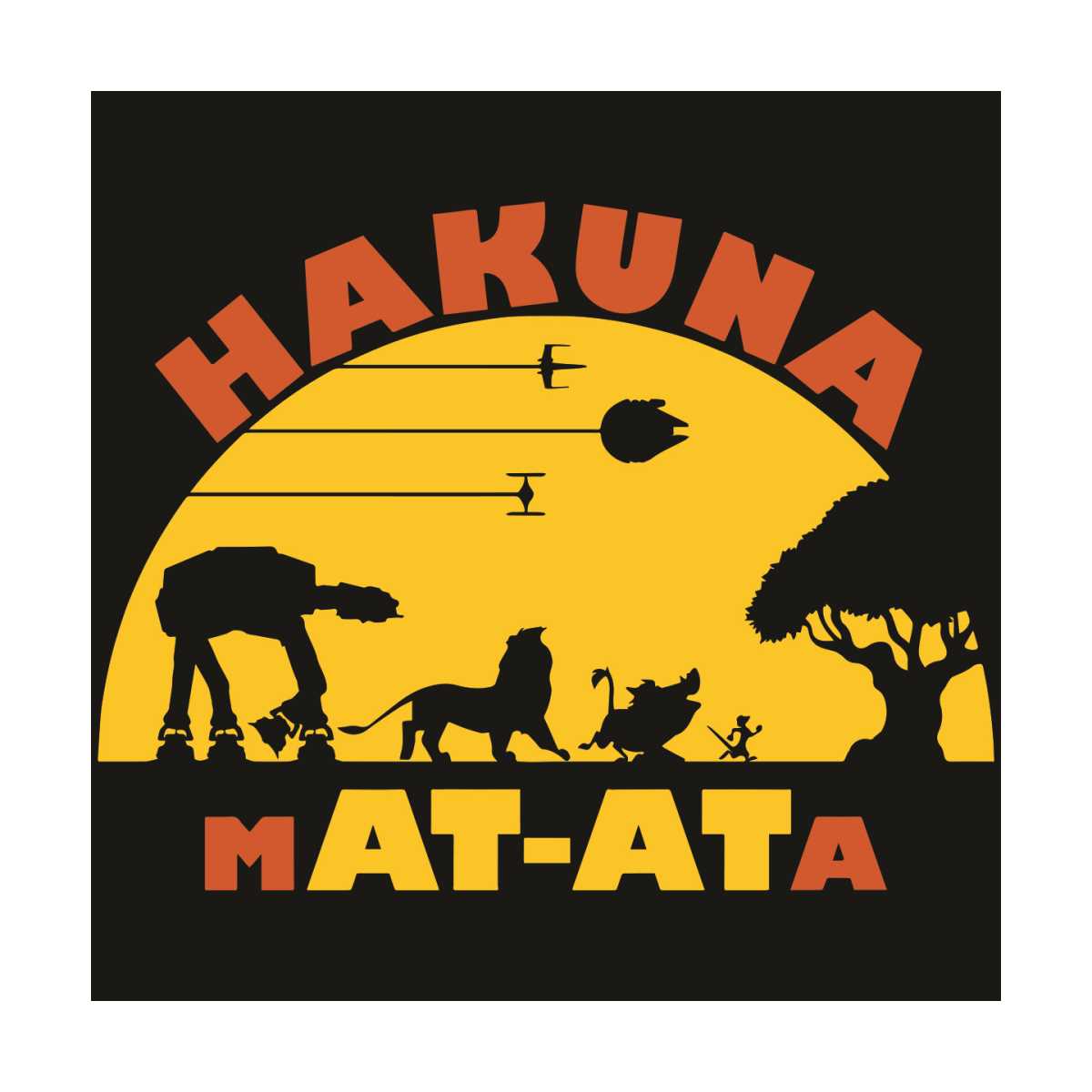 Hakuna Matata ATAT Walker Svg, disney Svg, Png Eps Dxf, svg - Inspire ...