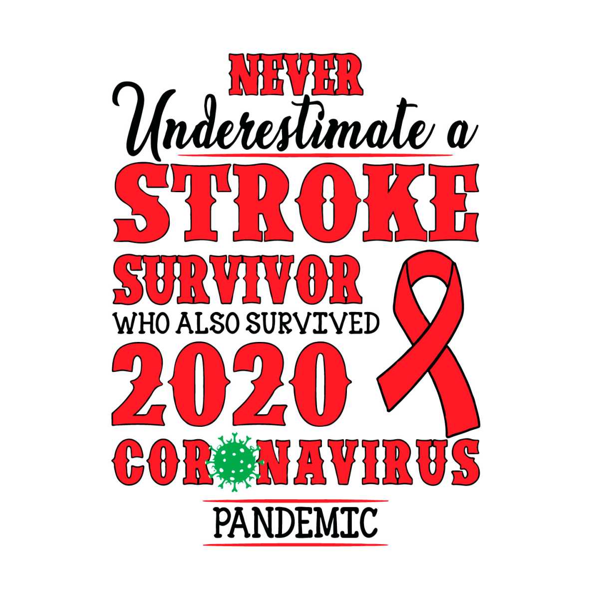 stroke survivor svg - Inspire Uplift