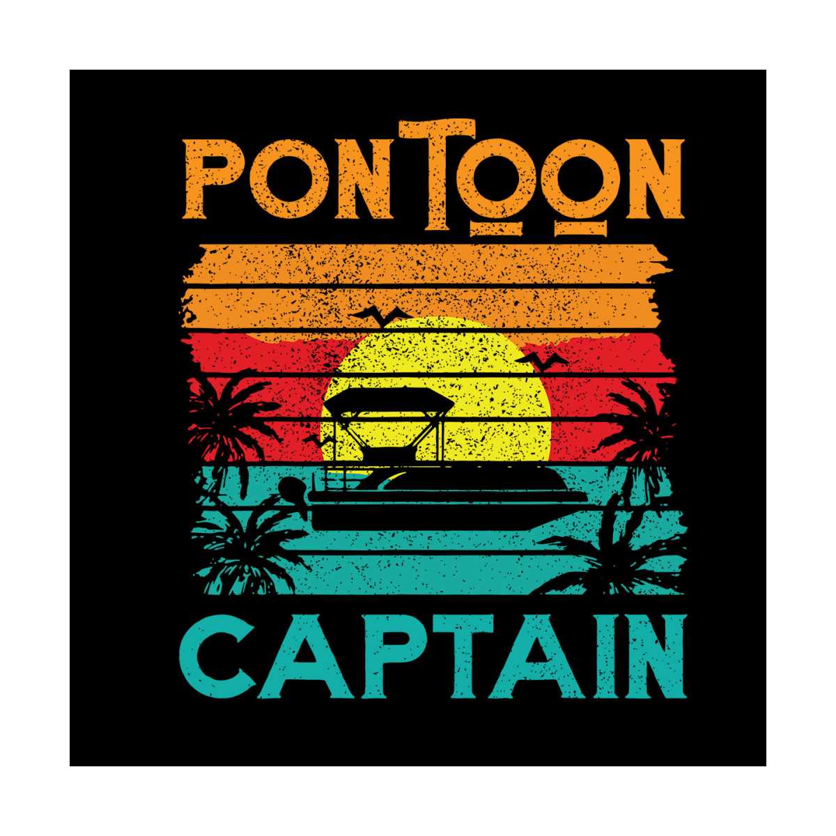 Retro Vintage Pontoon Captain Svg, Trending Svg, Pontoon Cap | Inspire ...