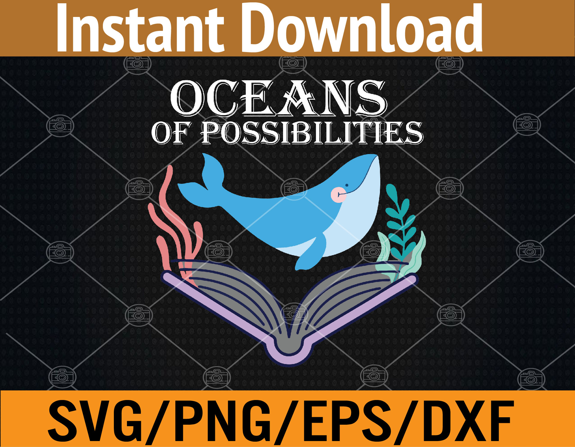 Oceans of possibilities summer reading 2022 Svg, Eps, Png, D - Inspire ...