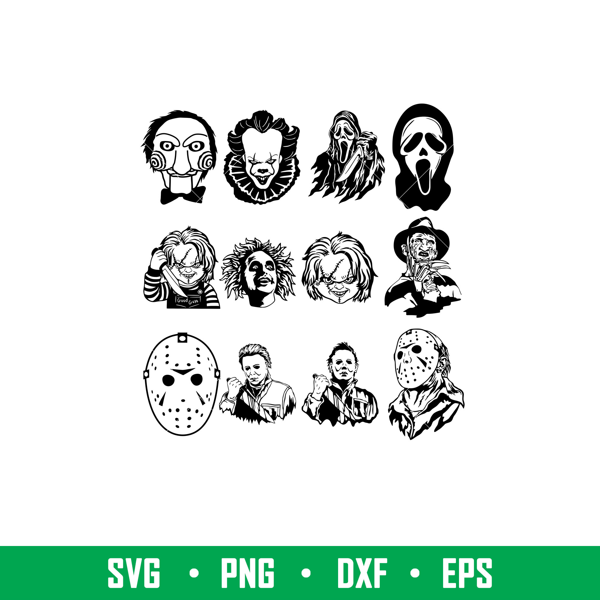 Horror Movie Bundle,Horror Movie Blood Svg Bundle Svg, Hallo | Inspire ...