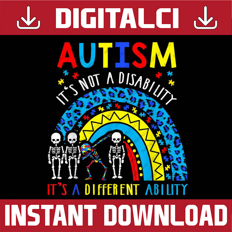 Rainbow Autism Its Not A Disability It's A Different Ability - Inspire ...