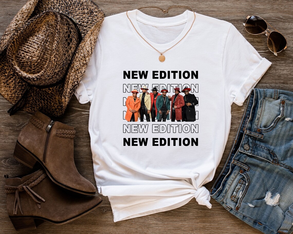 New Edition Band Music Shirt, New Edition Legacy Tour 2023 S | Inspire ...