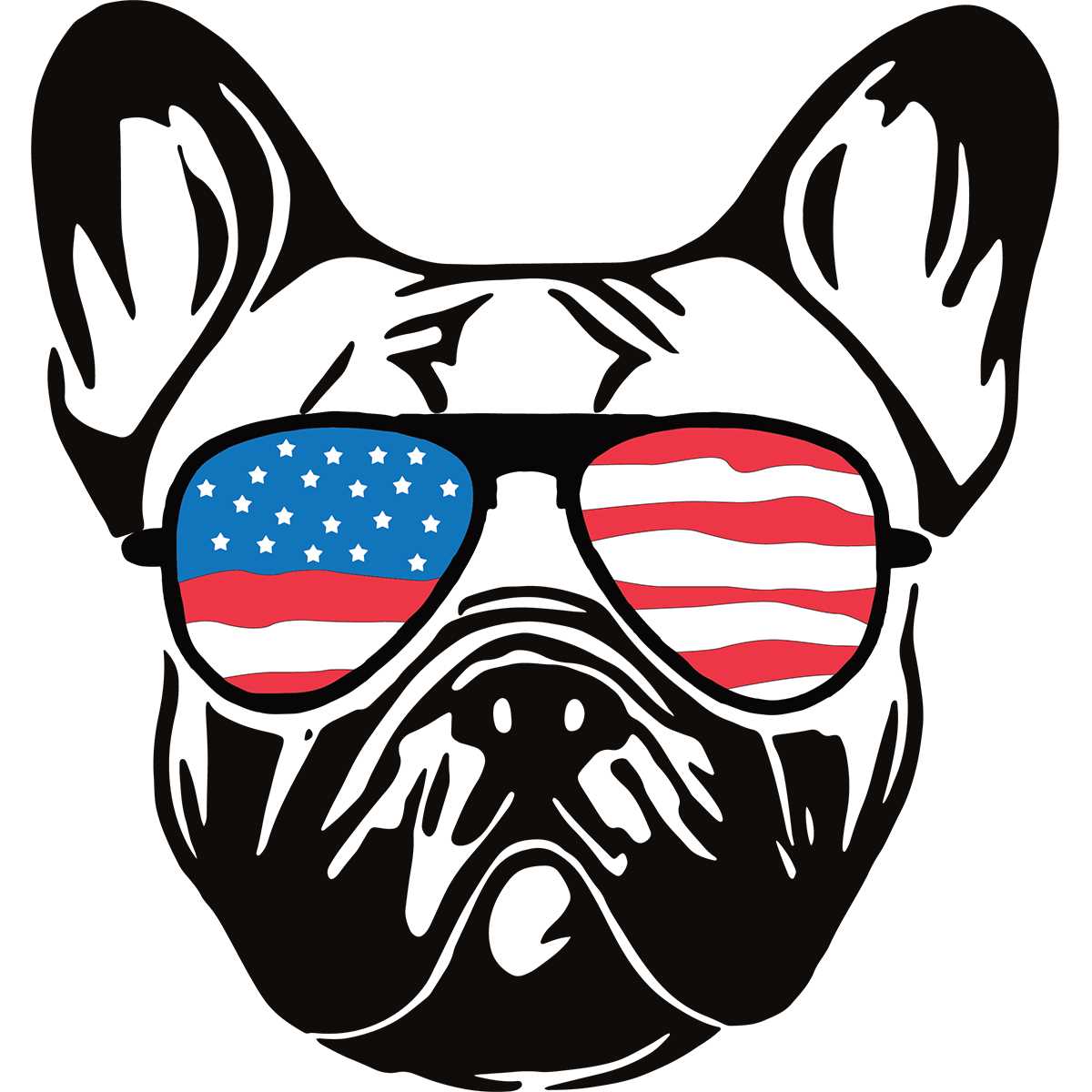 Bulldog 4th Of July, 4th Of July, Patriotic Svg, Love Dog, B | Inspire ...