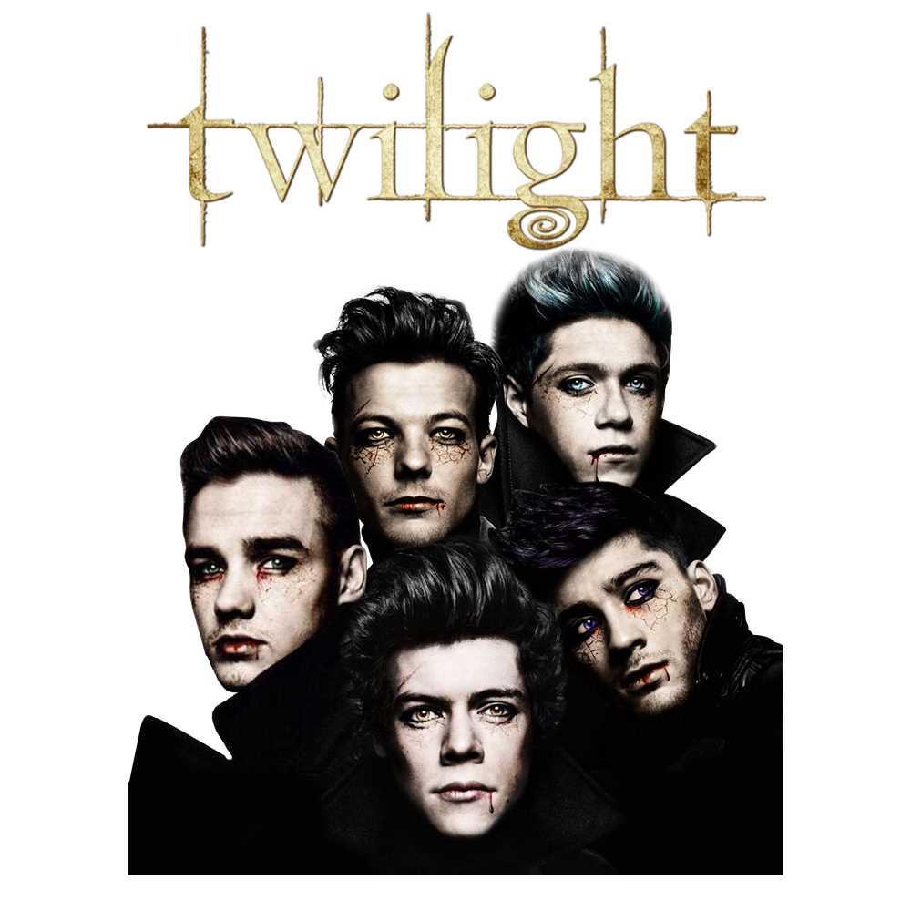 Twilight One Direction PNG Shirt Ideas Music Brand PNG Desig | Inspire ...