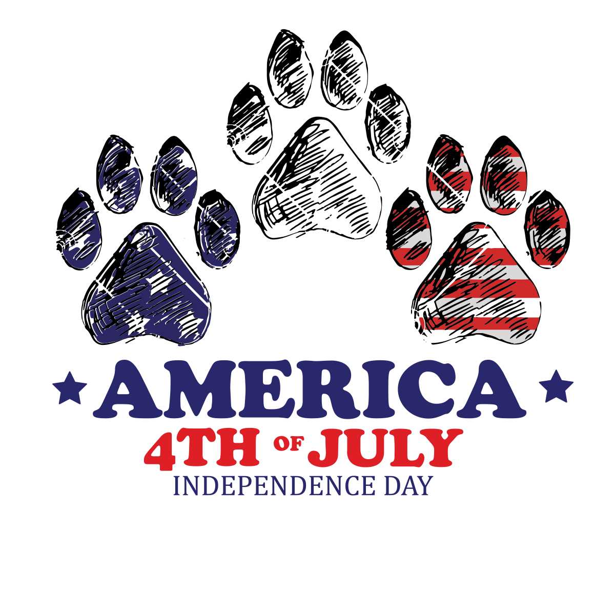 American 4th Of July Independence Day, Dog Svg, Dog Gift Svg | Inspire ...