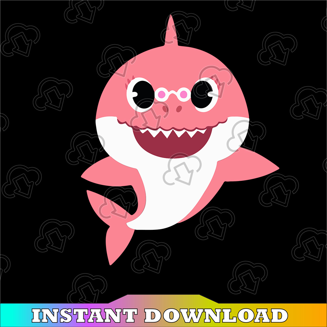 Grandma Shark SVG, Cricut Cut files, Shark Family doo doo do | Inspire ...