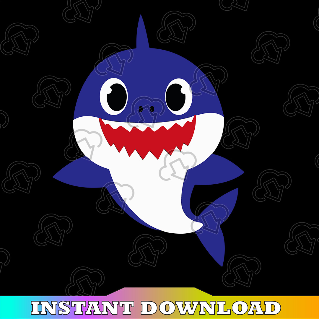 Daddy Shark SVG, Cricut Cut files, Shark Family doo doo doo | Inspire ...