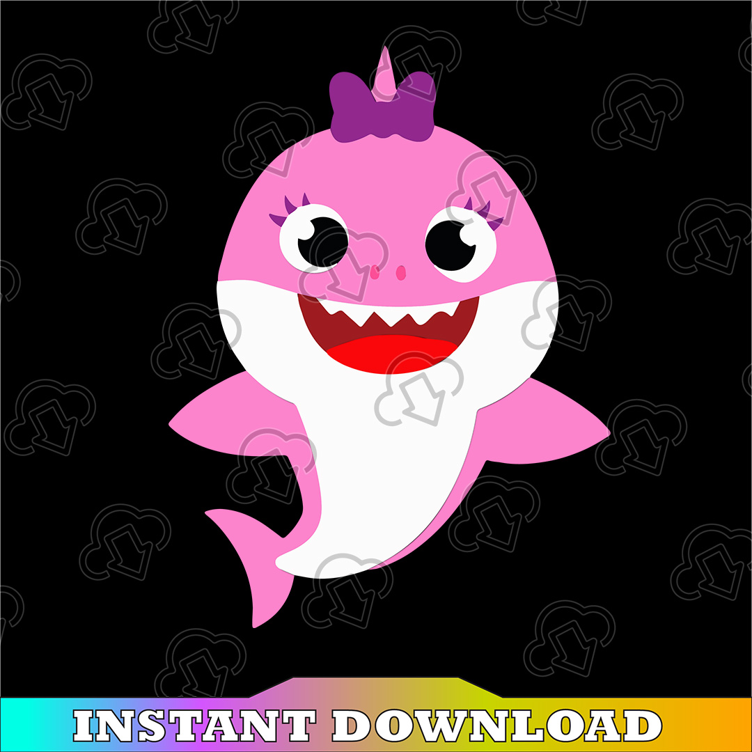 Sister Shark SVG, Cricut Cut files, Shark Family doo doo doo | Inspire ...