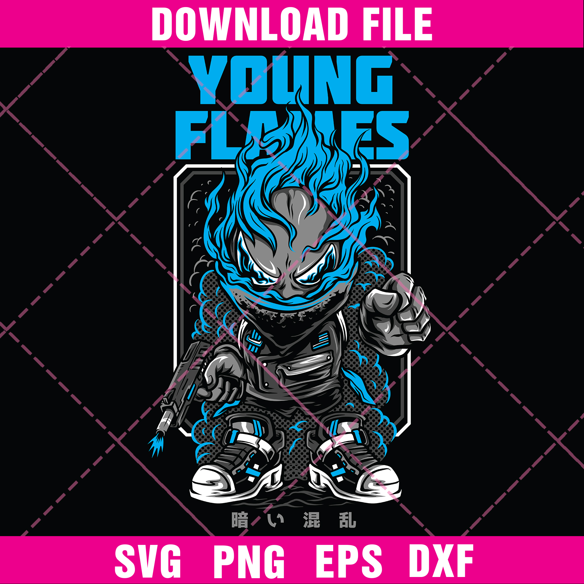 Fire Logo, Blue Logo, Young Flames, Blue Flame, T shirt, T-s | Inspire ...