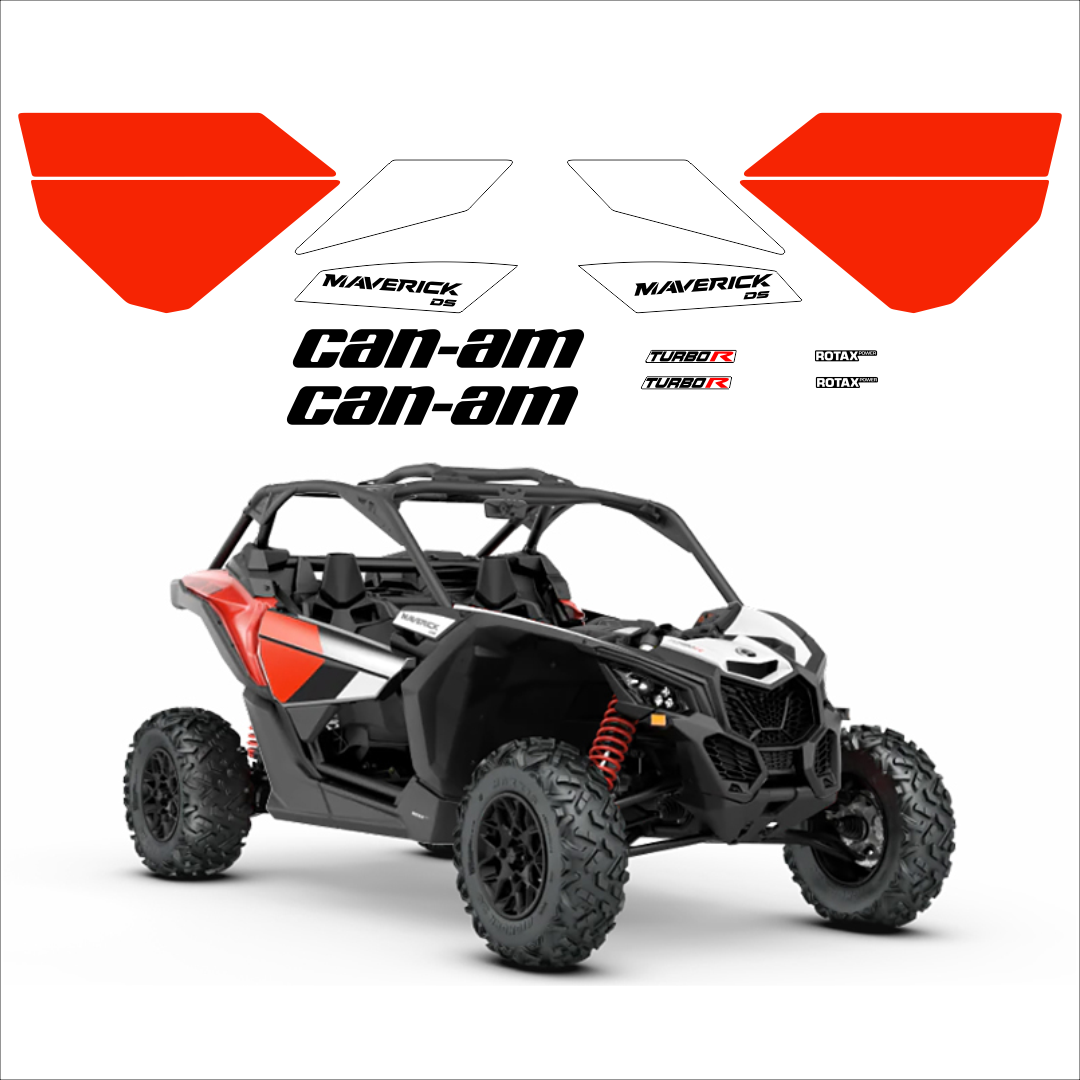 BRP CAN-AM MAVERICK X3 decal stickers kit - Inspire Uplift