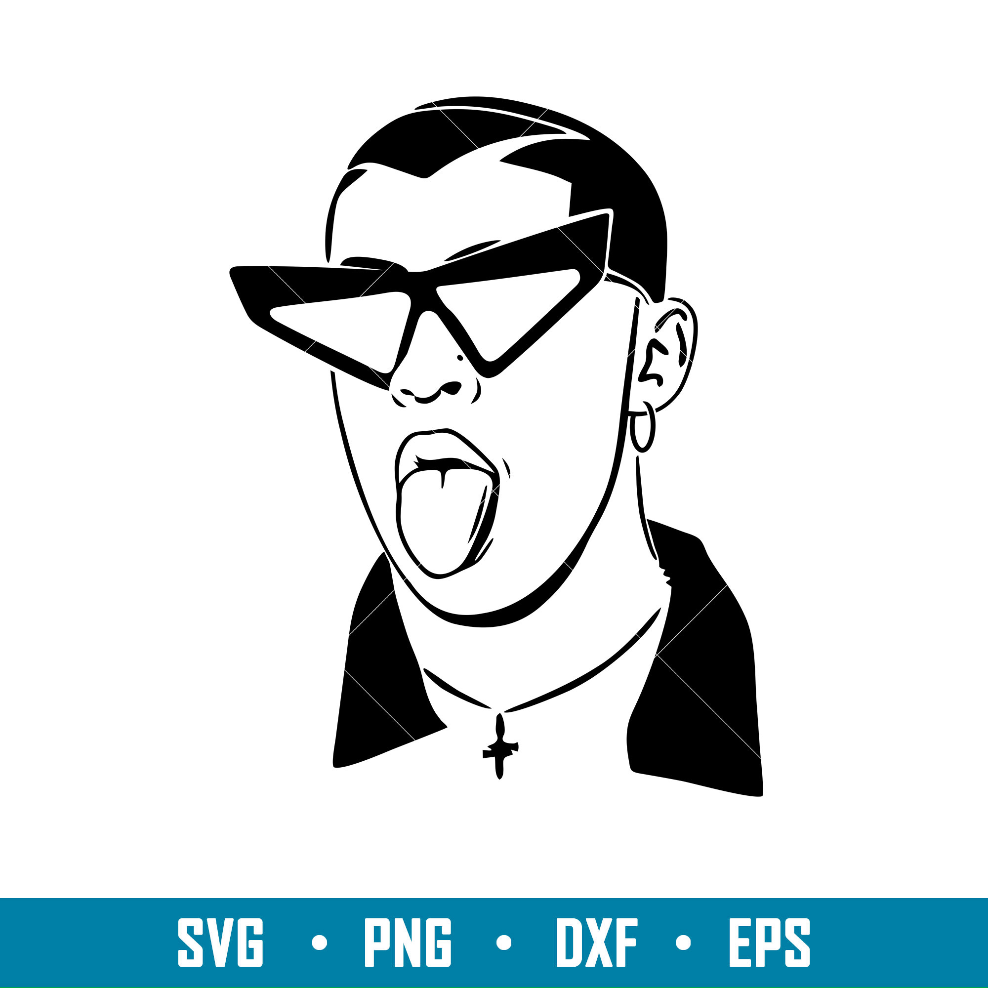 Bad Bunny 2, Bad Bunny Svg, Yo Perreo Sola Svg, Bad bunny lo | Inspire ...