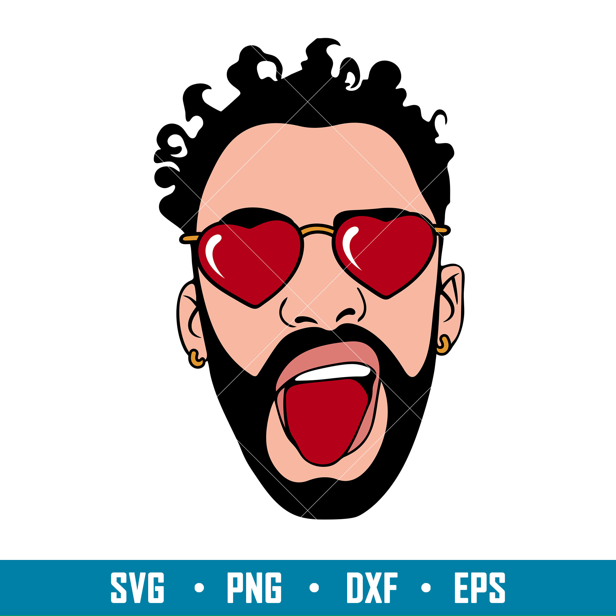 Bad Bunny, bad bunny svg for cricut, bad bunny png, Bad bunn | Inspire ...