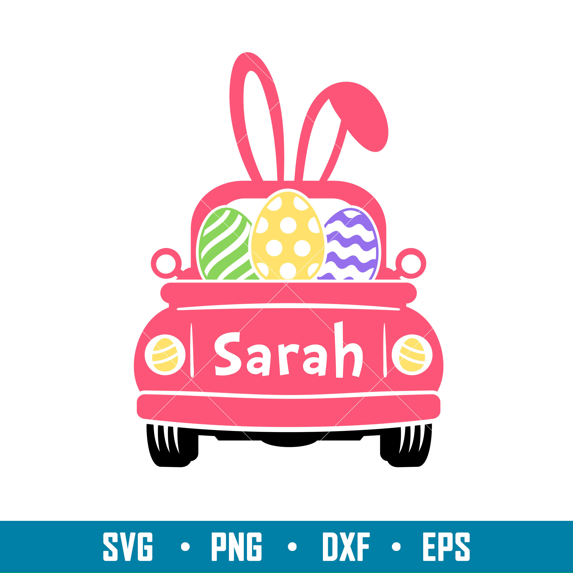 Happy Easter Truck, Happy Easter Truck Svg, Happy Easter Svg | Inspire ...