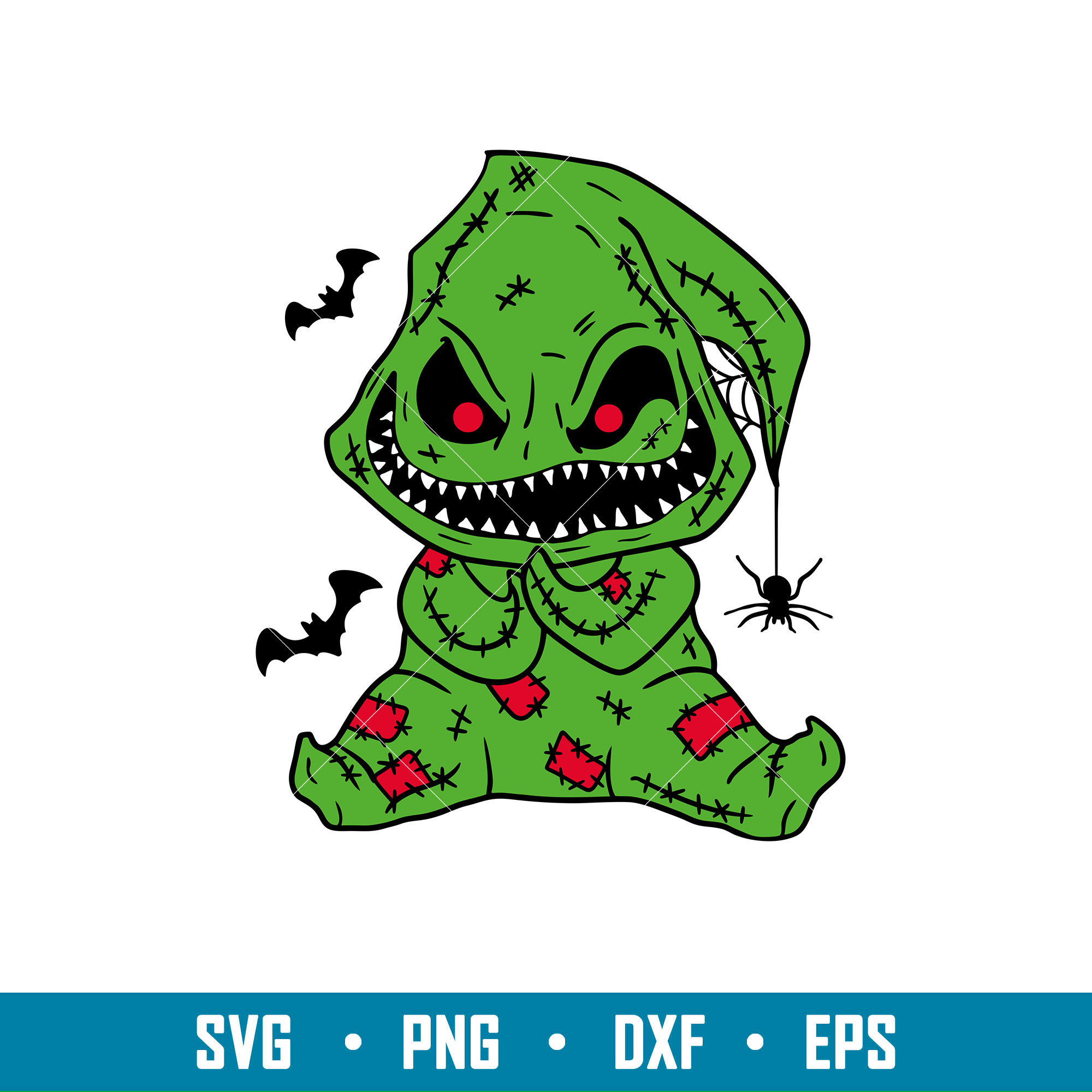 Oogie Boogie 1, Oogie Boogie Svg, Halloween Svg, Spooky Seas | Inspire ...