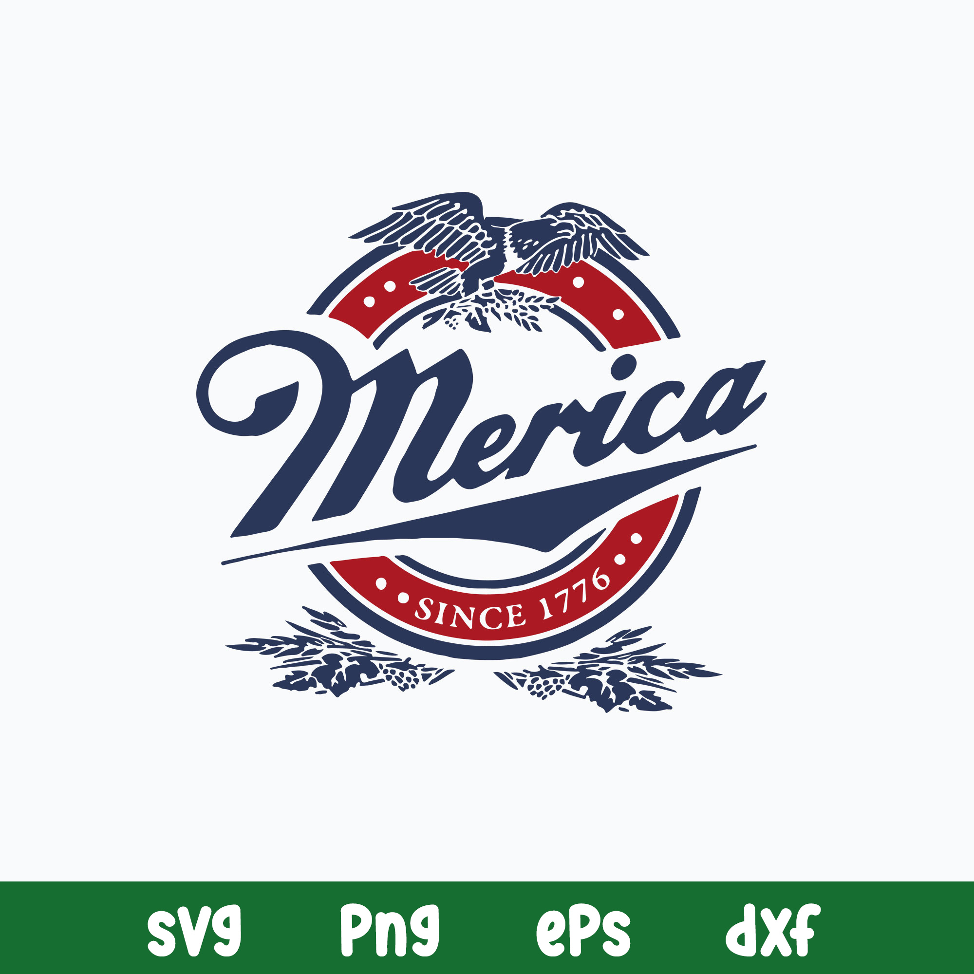 Merica est 1776 Svg, Merica Svg, Murica Svg, Png Dxf Eps Fil | Inspire ...