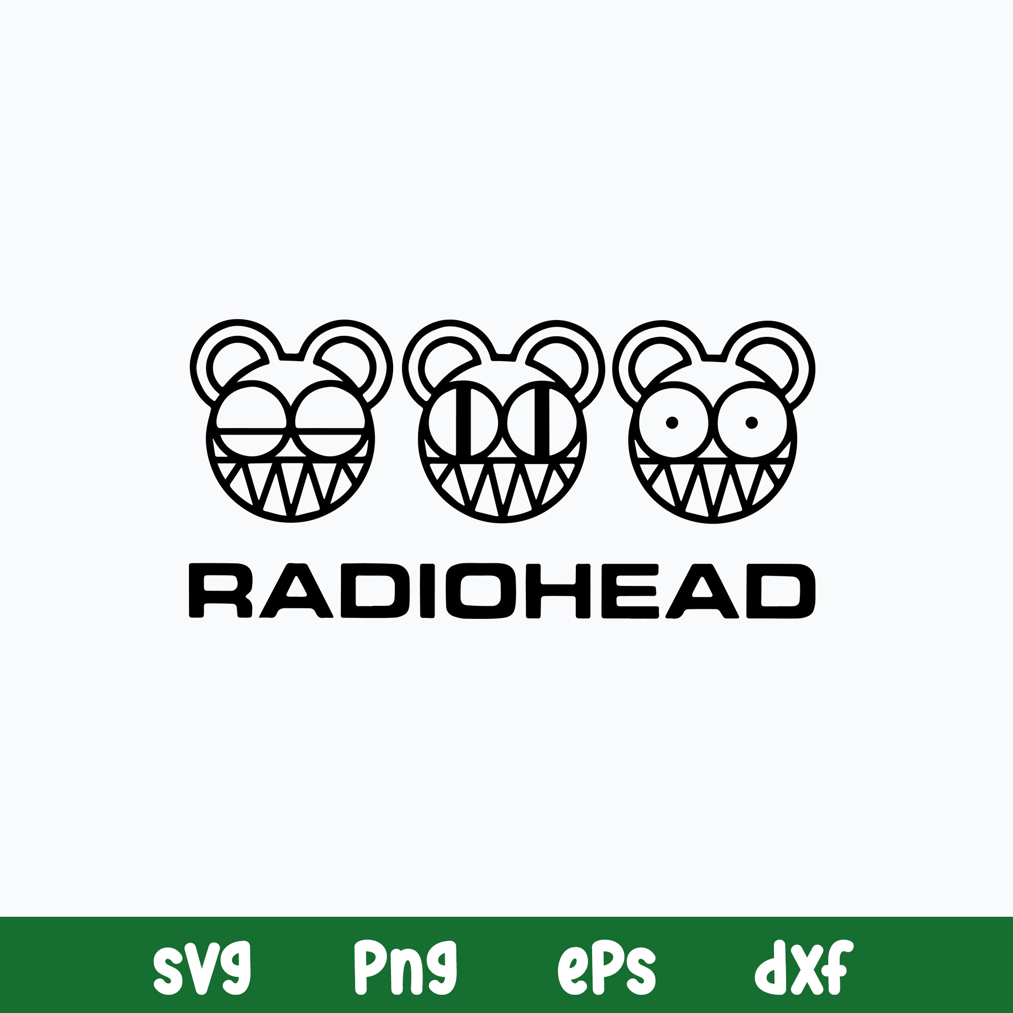 Radiohead Mouse Logo Svg, Radiohead Mouse Svg, Png Dxf Eps F | Inspire ...