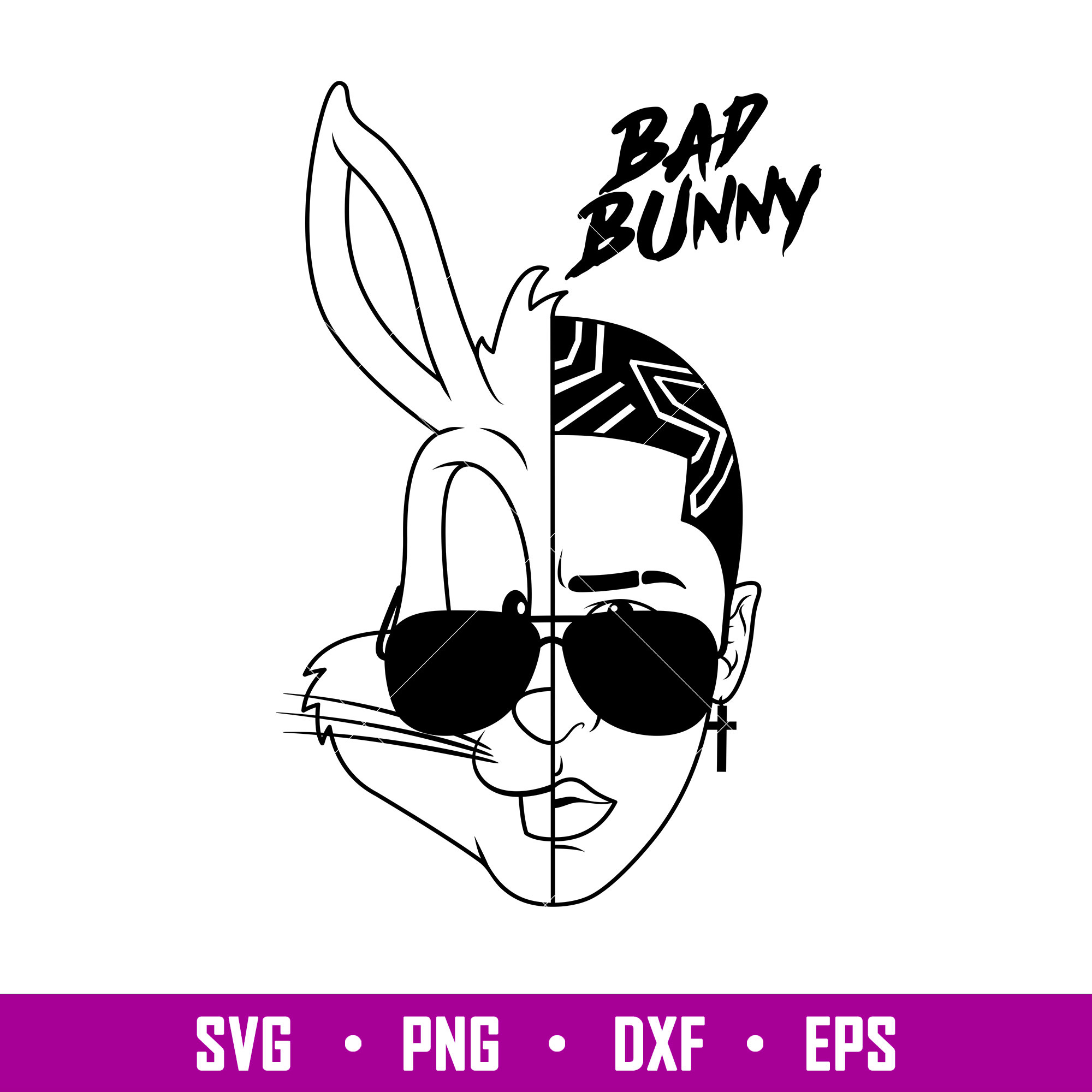 Bad Bunny 17, Bad Bunny Svg, Yo Perreo Sola Svg, Bad bunny l | Inspire ...