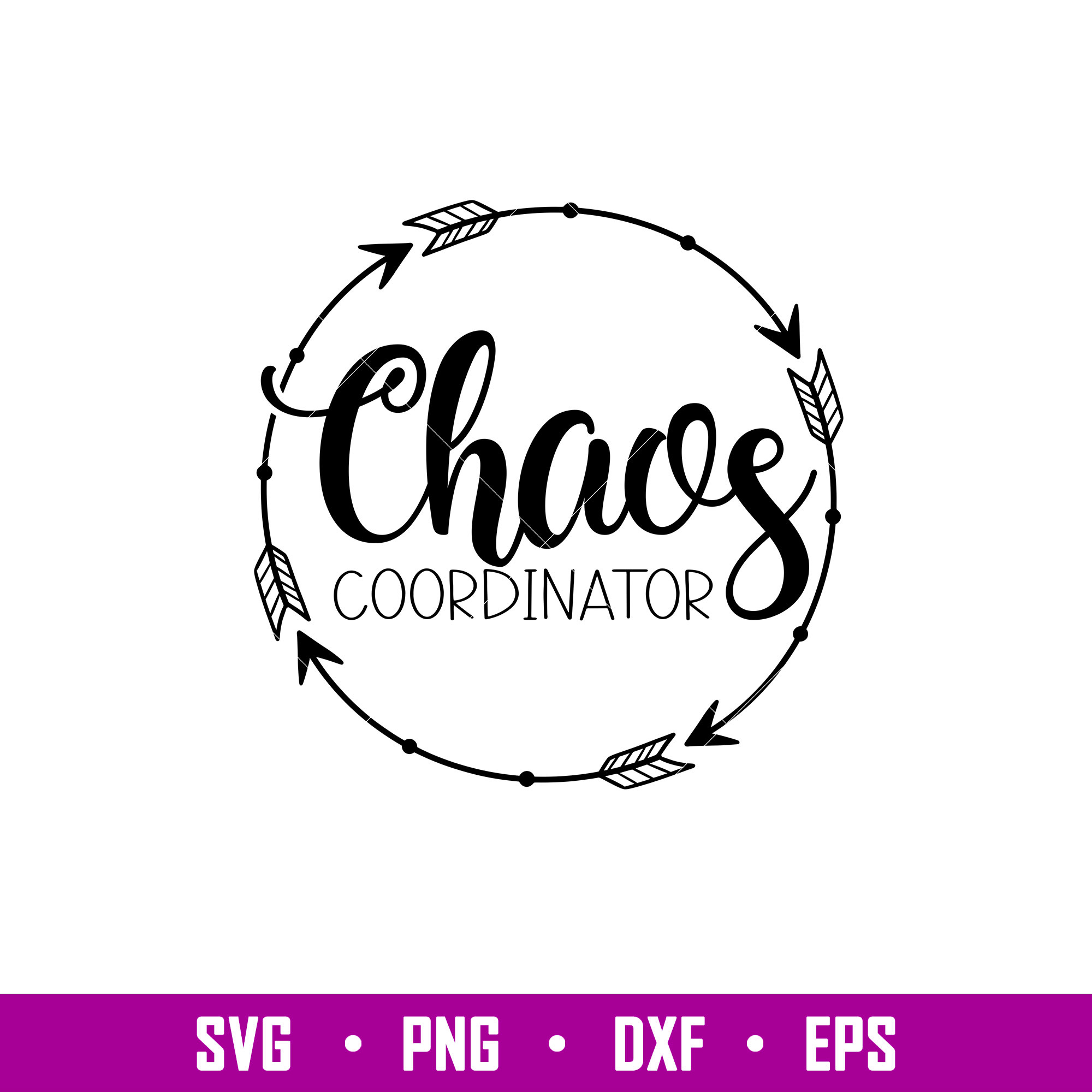 Chaos Coordinator, Chaos Coordinator Svg, Mom Life Svg, Moth | Inspire ...