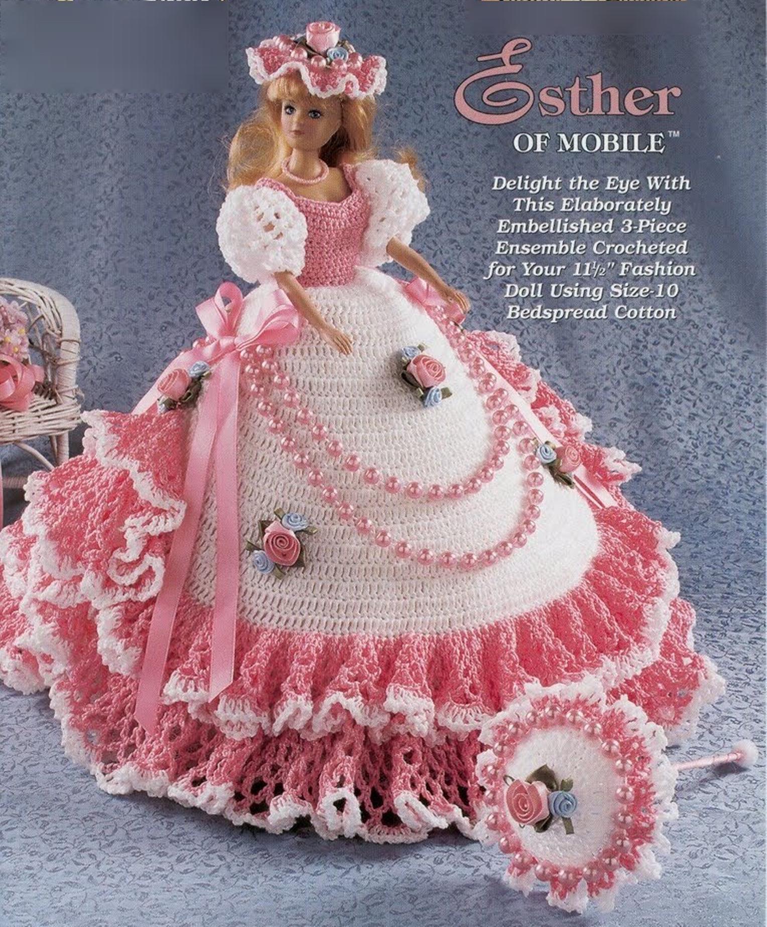 crochet vintage pattern PDF-Elaborately Embellished 3-Piece | Inspire ...
