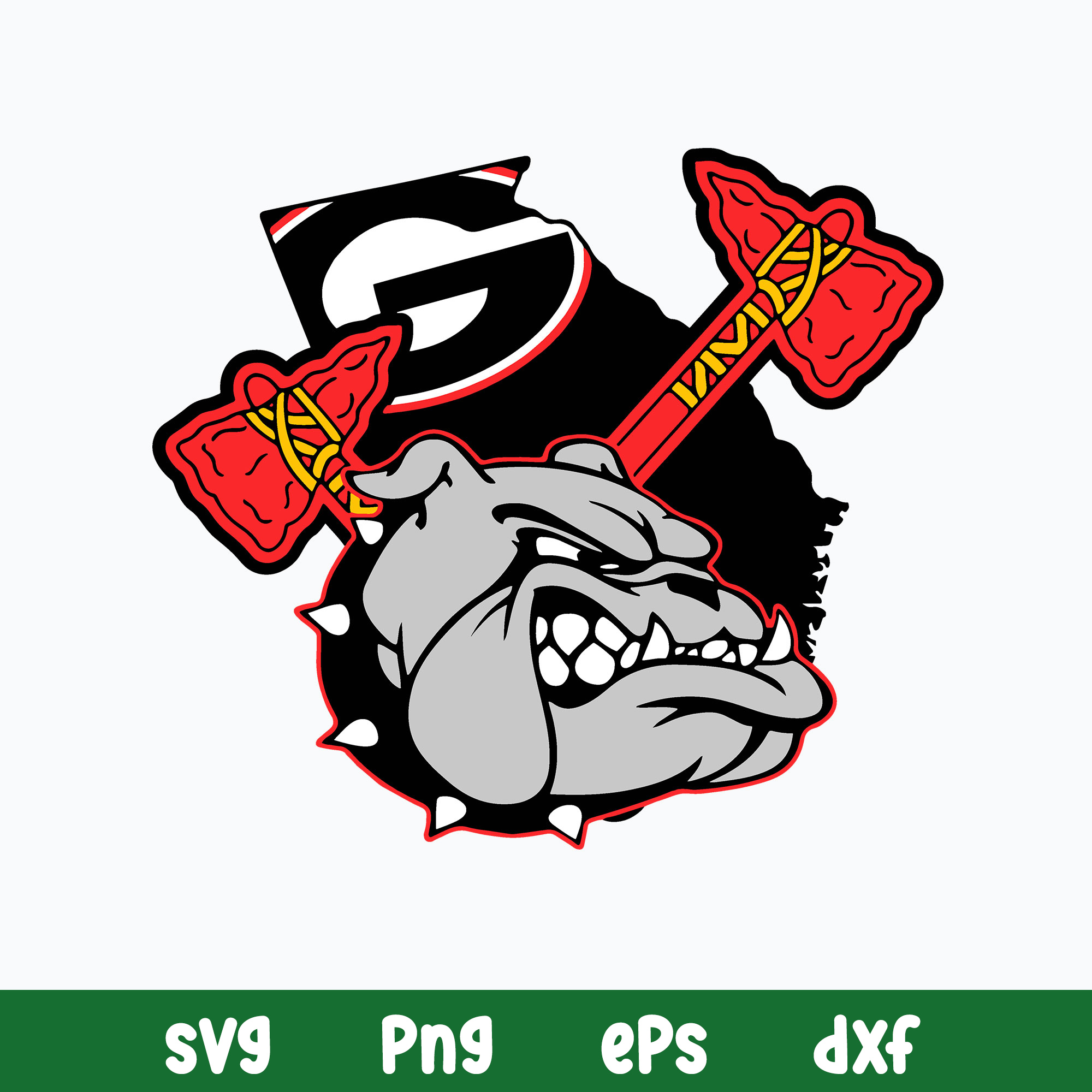 Braves Bulldogs Georgia Champions UGA Svg, Bulldogs Svg, Spo | Inspire ...