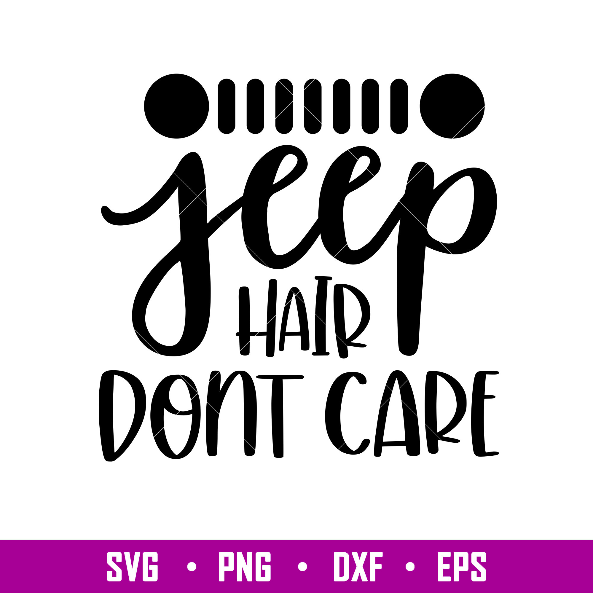 Jeep Hair Dont Care 1, Jack Face Svg, Smiling Jack Svg, Nigh | Inspire ...