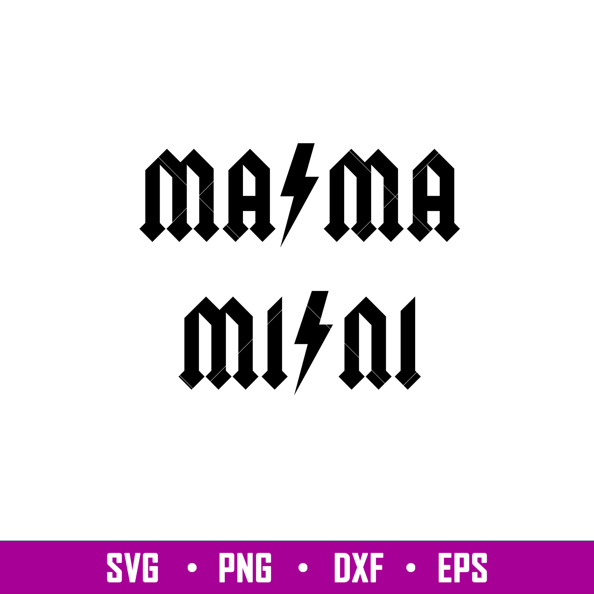 Rock Mama Mini Bundle, Rock Mama Mini Bundle Svg, Mom Life S | Inspire ...