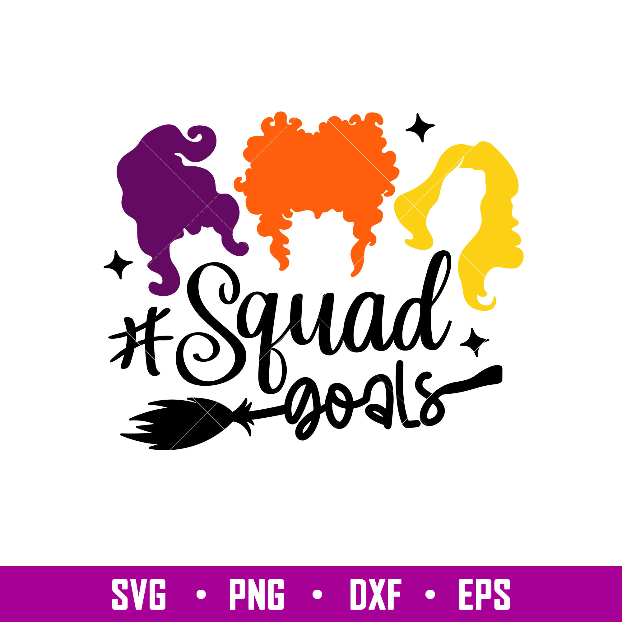 Squad Goals, Squad Goals Svg, Hocus Pocus Svg, Sanderson Sis | Inspire ...