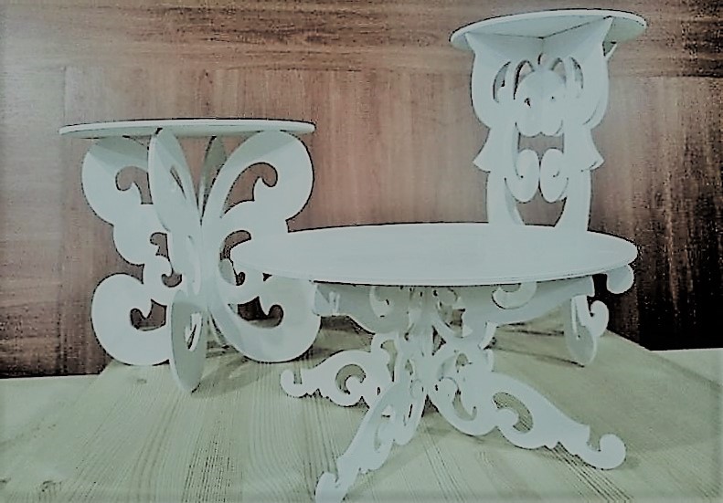 Digital Template Cnc Router Files Cnc Cake Stand Files for W - Inspire ...
