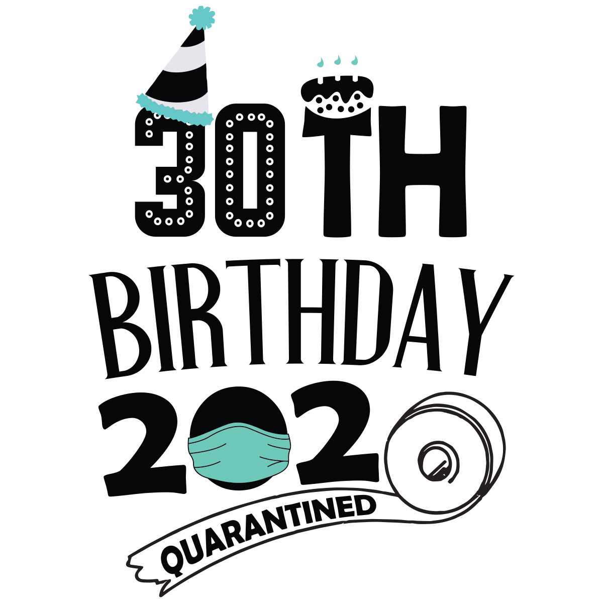 Now Is My 30th Birthday 2020 Quarantined, Birthday Svg, Birt | Inspire ...