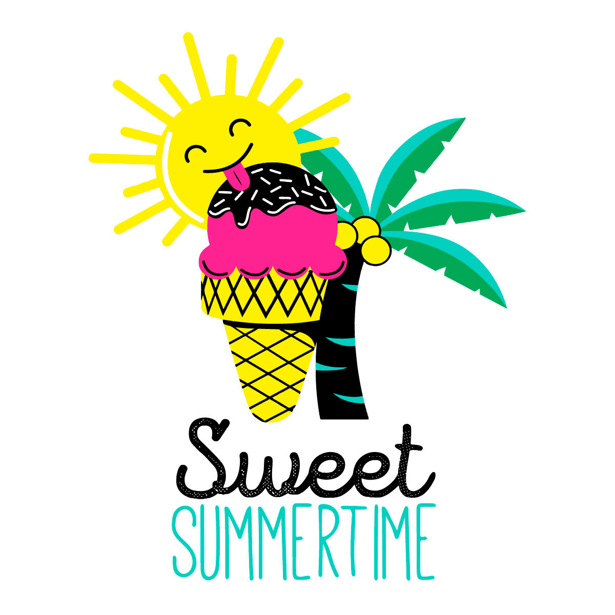 Sweet SummerTime Svg Summer Shirt Vector, Holiday Gifts For - Inspire ...