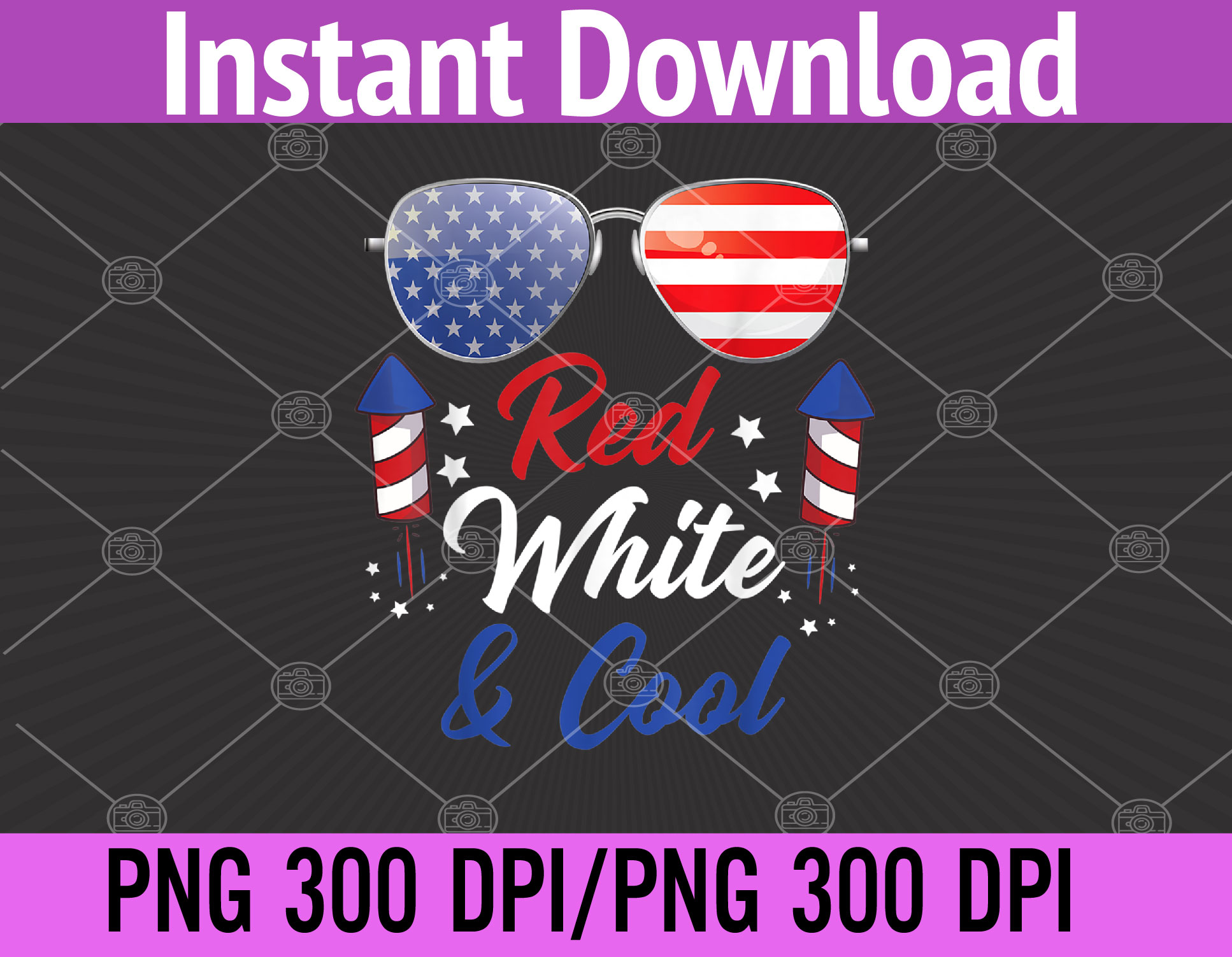 Fourth of July 4th July Kids Red White and Blue Patriotic PN | Inspire ...