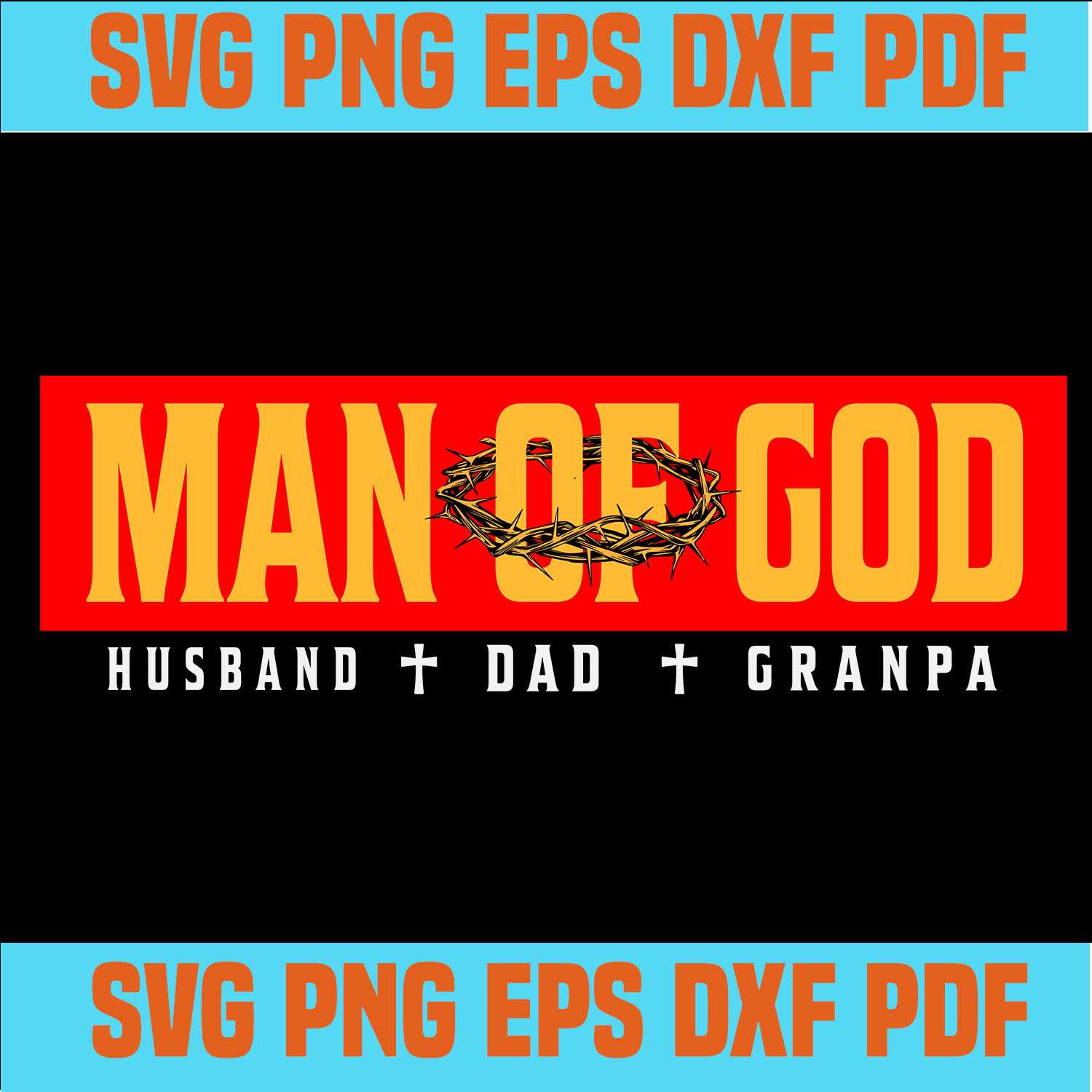 Man Of God Svg,Dad Svg,Fathers Day Svg, Fathers Day Gift,Hap | Inspire ...