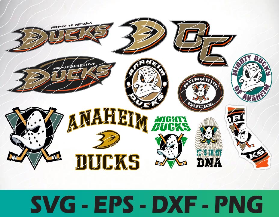 Anaheim Ducks Hockey Teams SVG, Anaheim Ducks Bundle SVG, N - Inspire ...