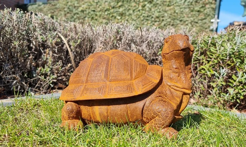 Cast iron turtle - Charming garden decoration - cast iron ga | Inspire ...