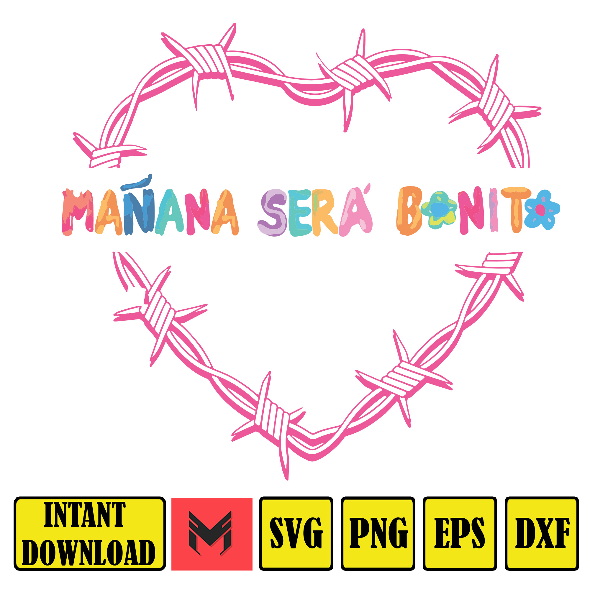 Manana Sera Bonito PNG SVG File Digital Download - Inspire Uplift
