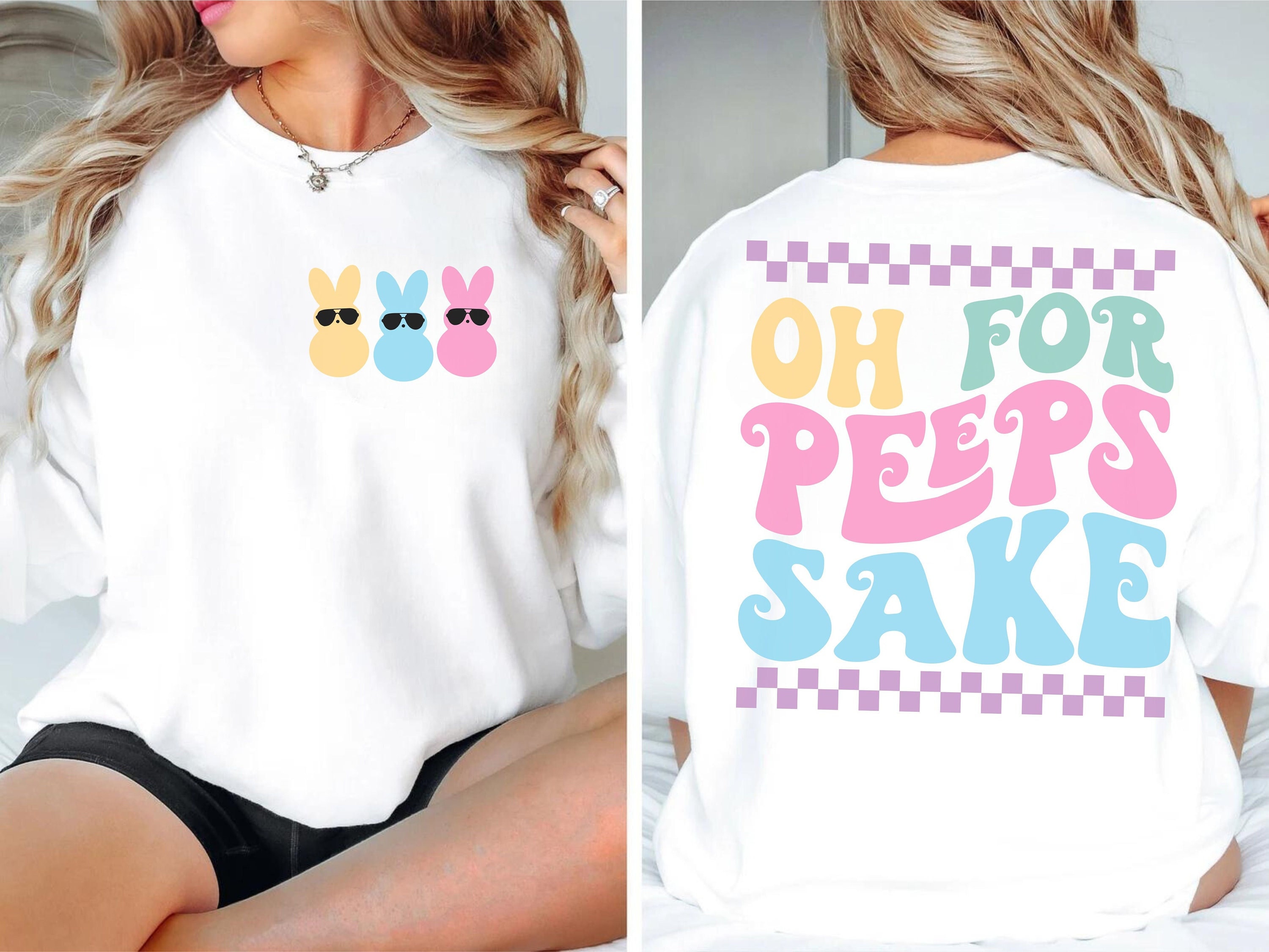 Easter Marshmallow Bunny Peep Chick Peep Oh for Peeps Sake P | Inspire ...