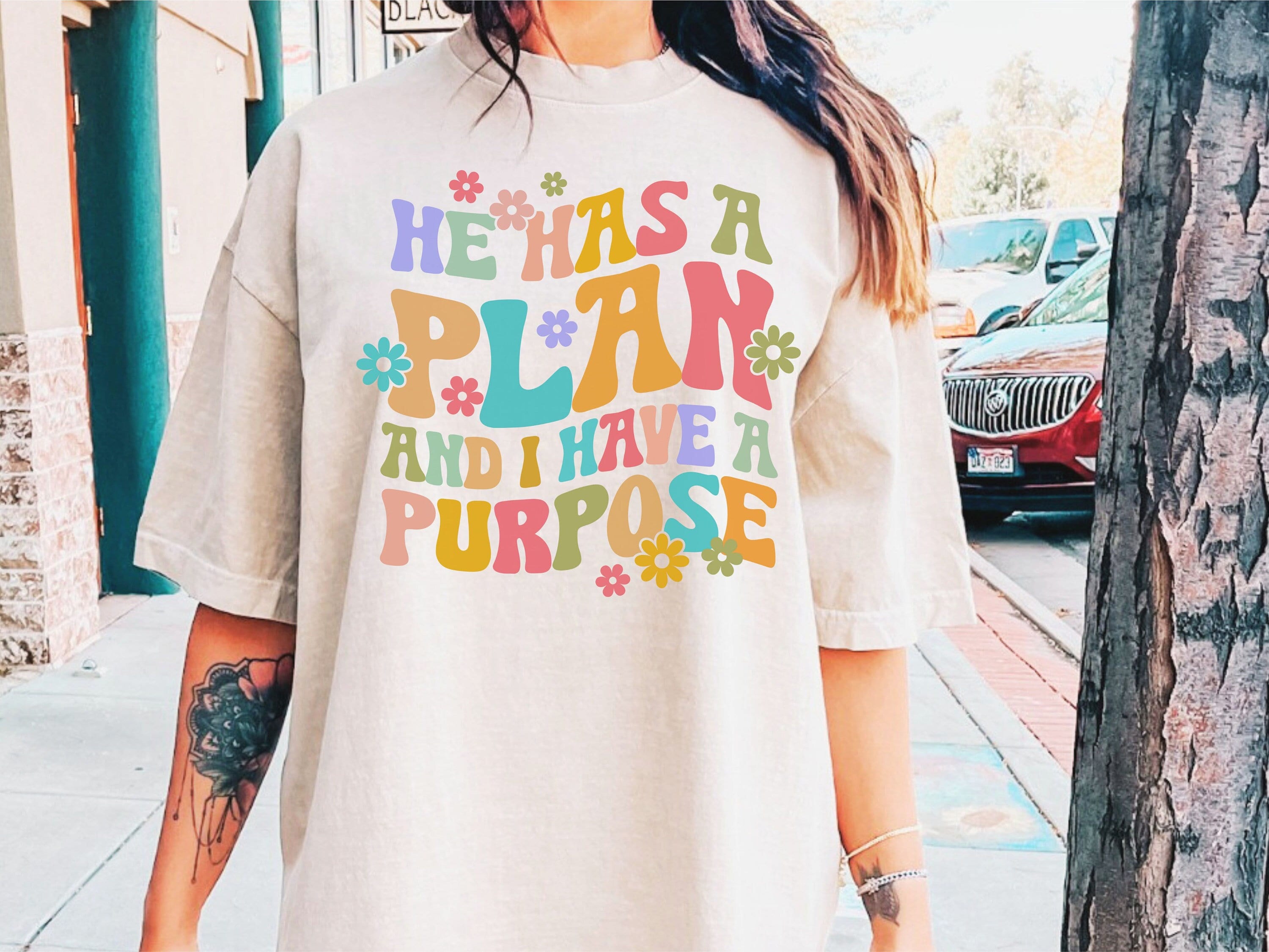 He has a plan and I have a purpose PNG Digital Download Des | Inspire ...