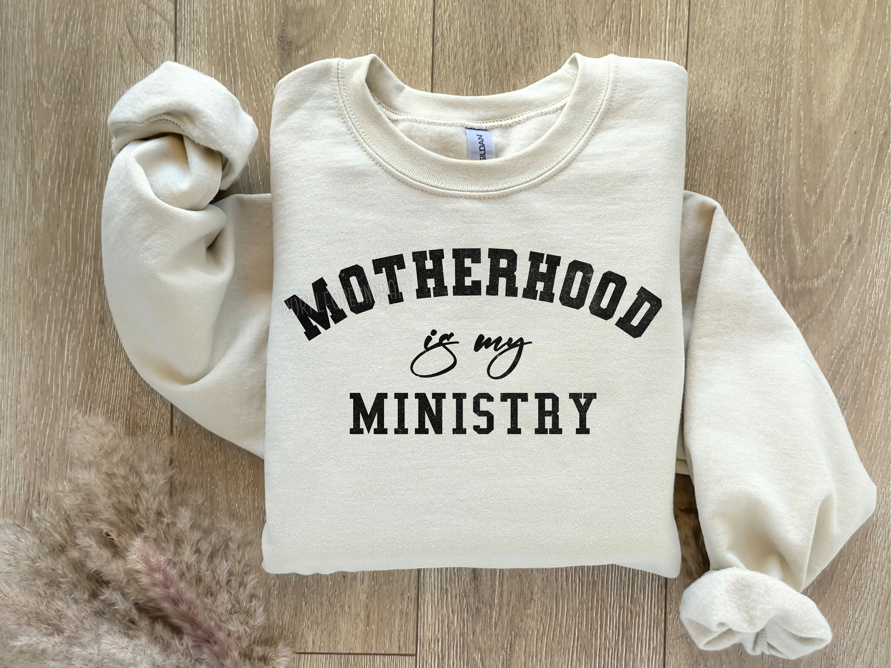 Motherhood Is My Ministry Svg Christian Mom PNG Faith Sublim - Inspire ...