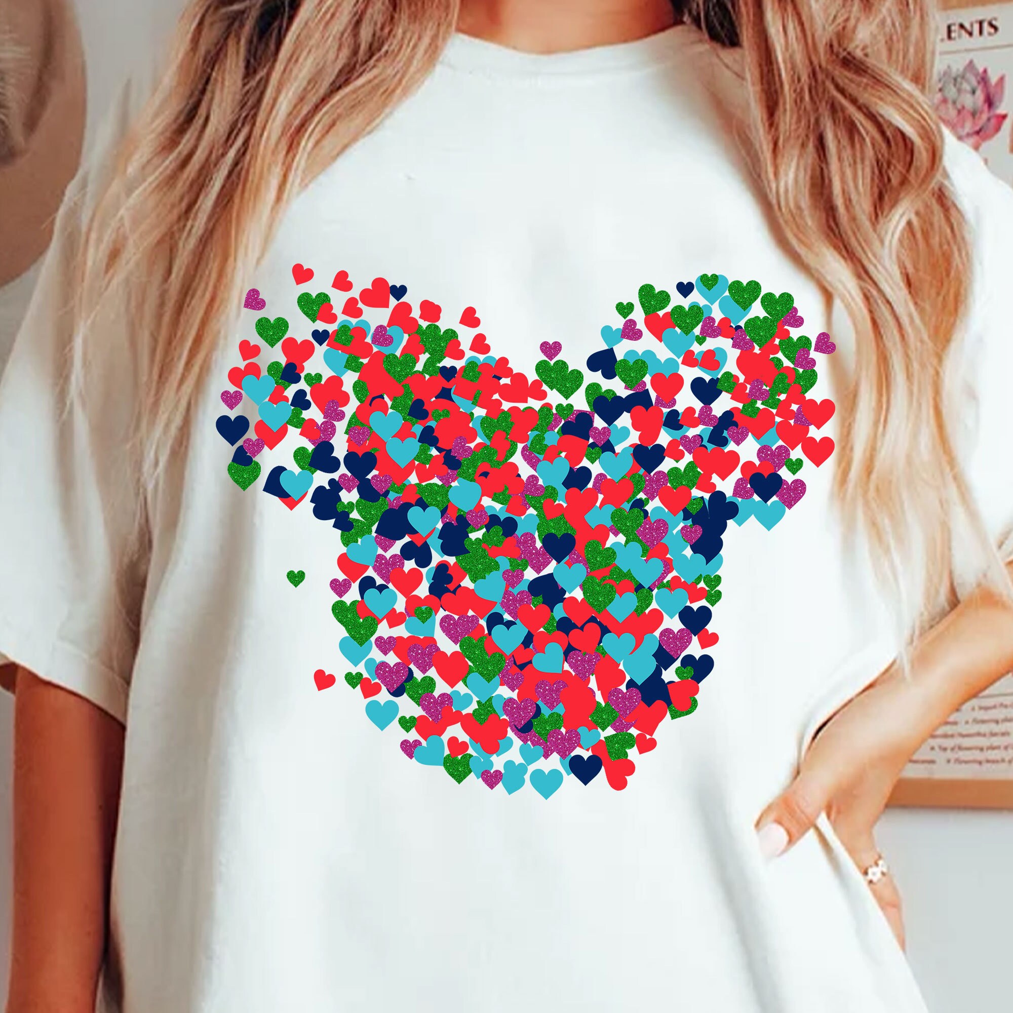 Mouse Hearts Png, Mouse Valentines Day Png, Magical Kingdom | Inspire ...