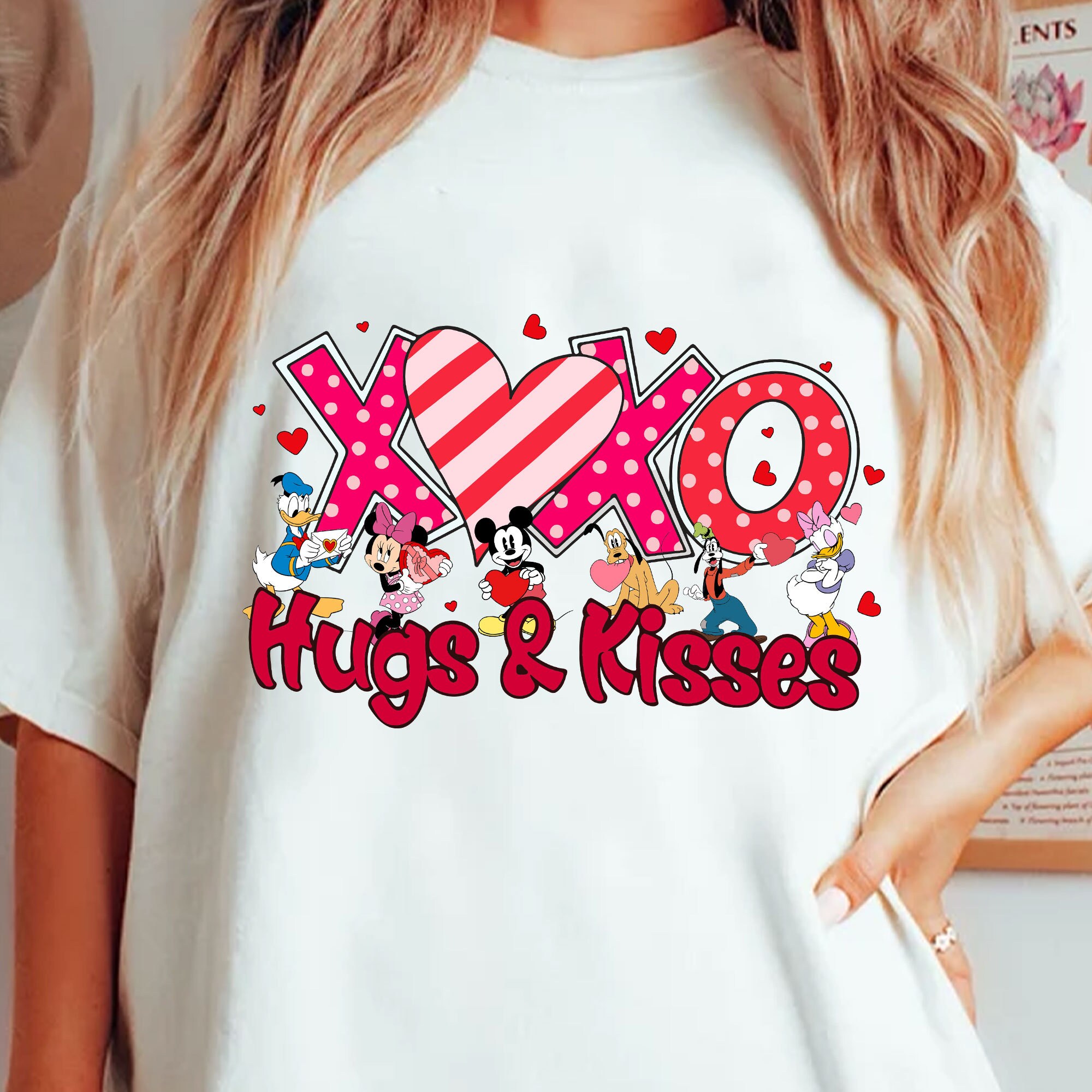 XOXO Hugs and Kisses Png, Happy Valentine Png, Mouse and Fri | Inspire ...