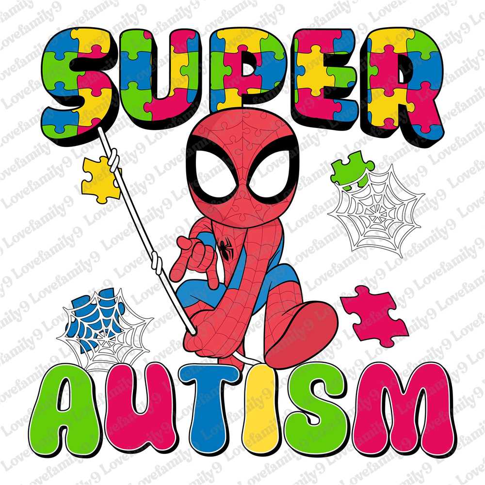Super Autism Png, Superhero Autism Png Design, Autism Png De - Inspire ...