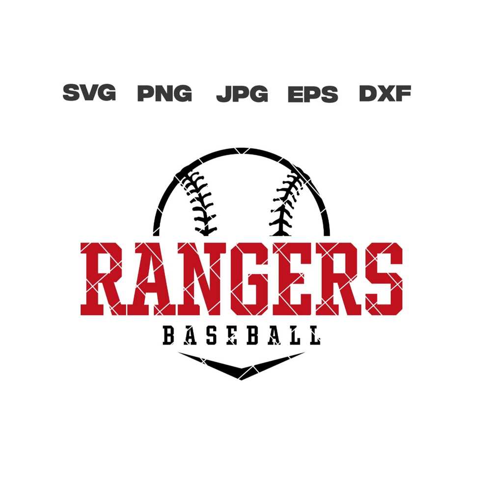 Rangers svg, Baseball svg, TexasRangers svg, png, jpg, eps, - Inspire ...