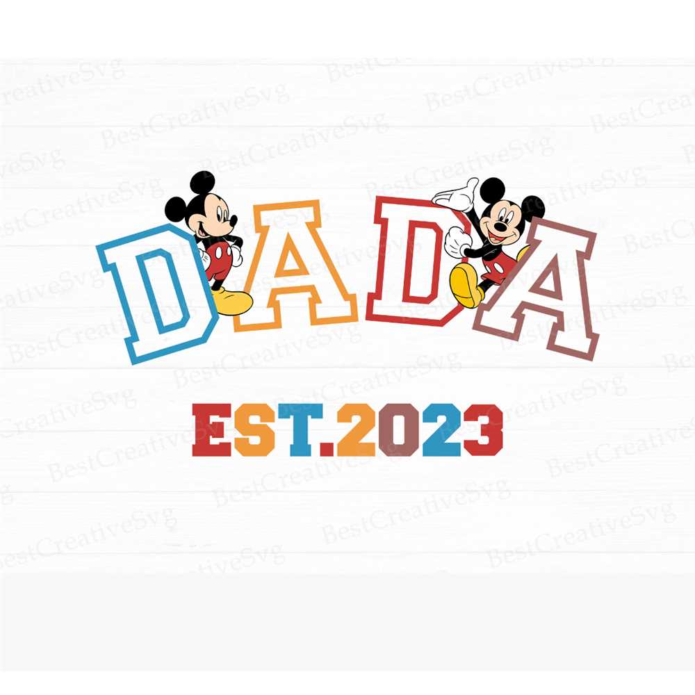 Dada Est.2023 Svg, Family Trip Svg, Dada Svg, Family Vacatio | Inspire Uplift