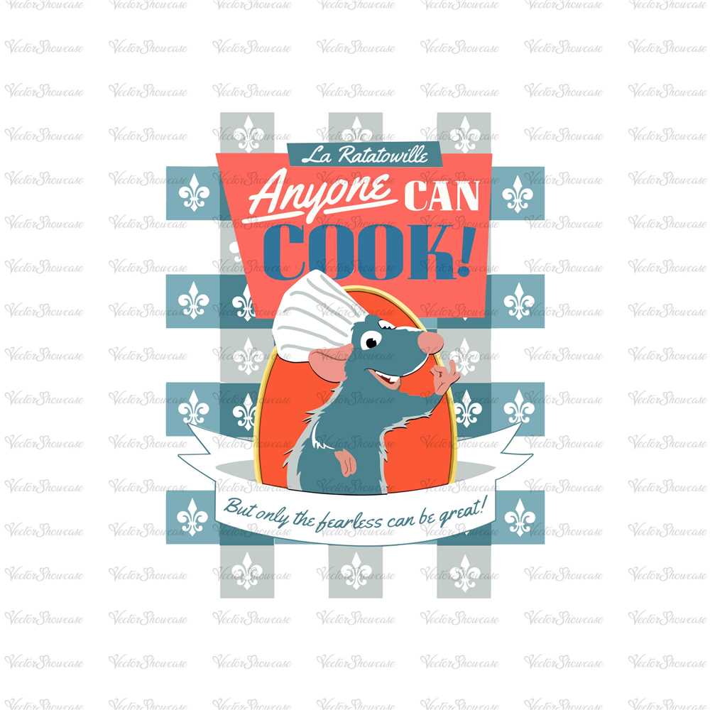 Ratatouille Svg Png, Ratatouille Png, Anyone Can Cook Svg, | Inspire Uplift