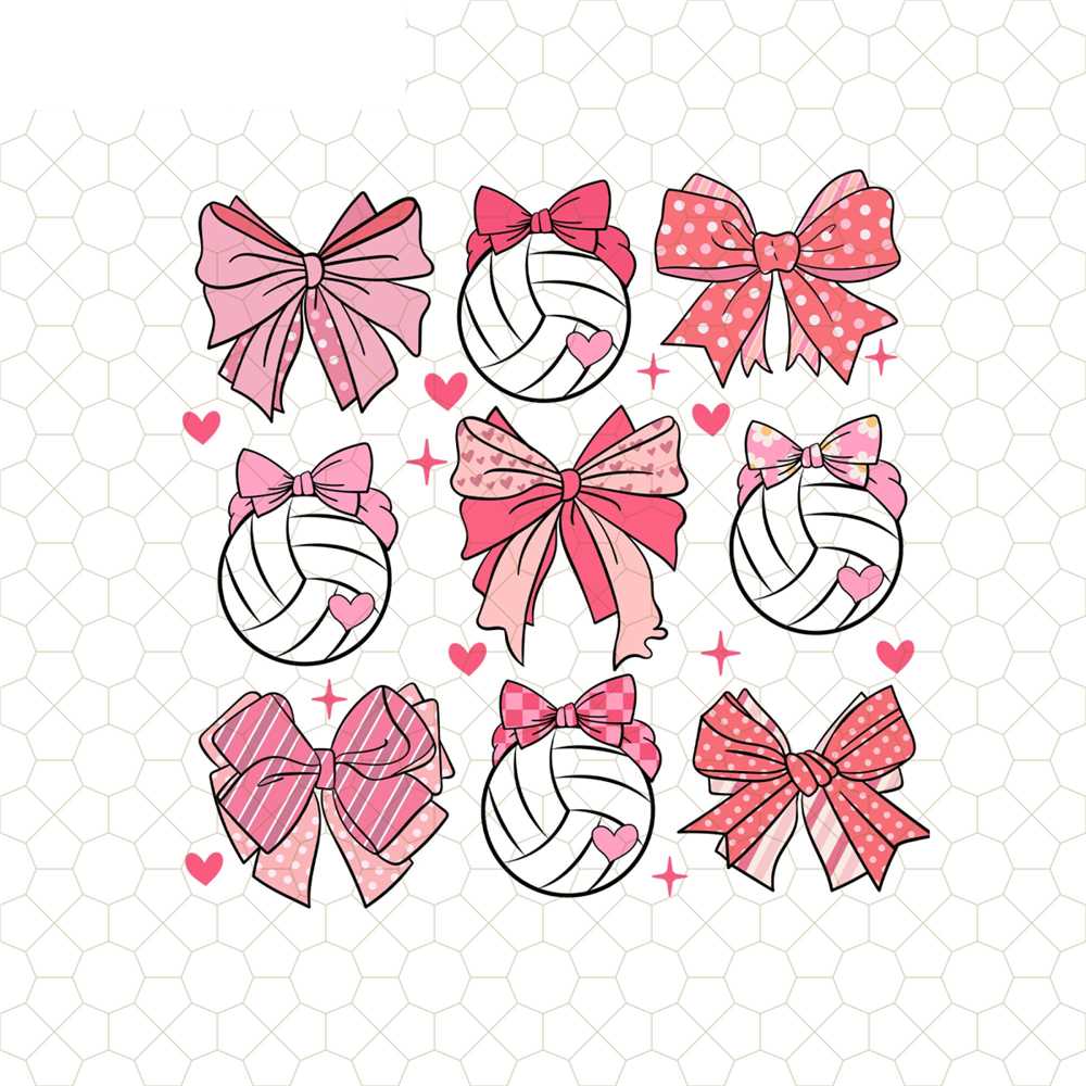 preppy volleyball svg - Inspire Uplift