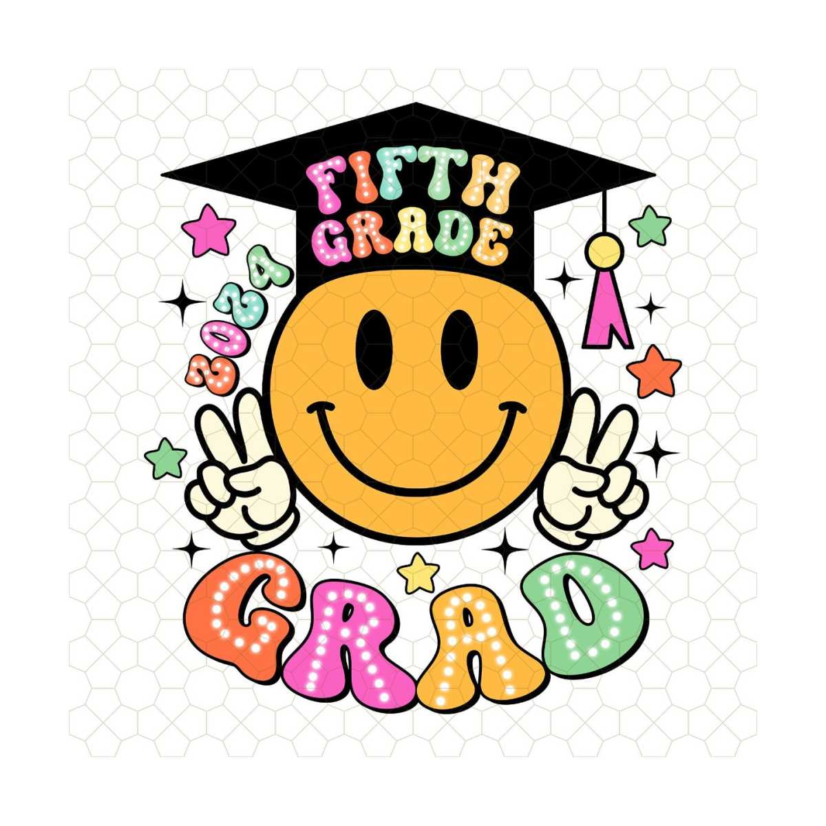 Fifth Grade 2024 Graduation Svg, Out Fifth Grade Svg, 5th Gr | Inspire ...