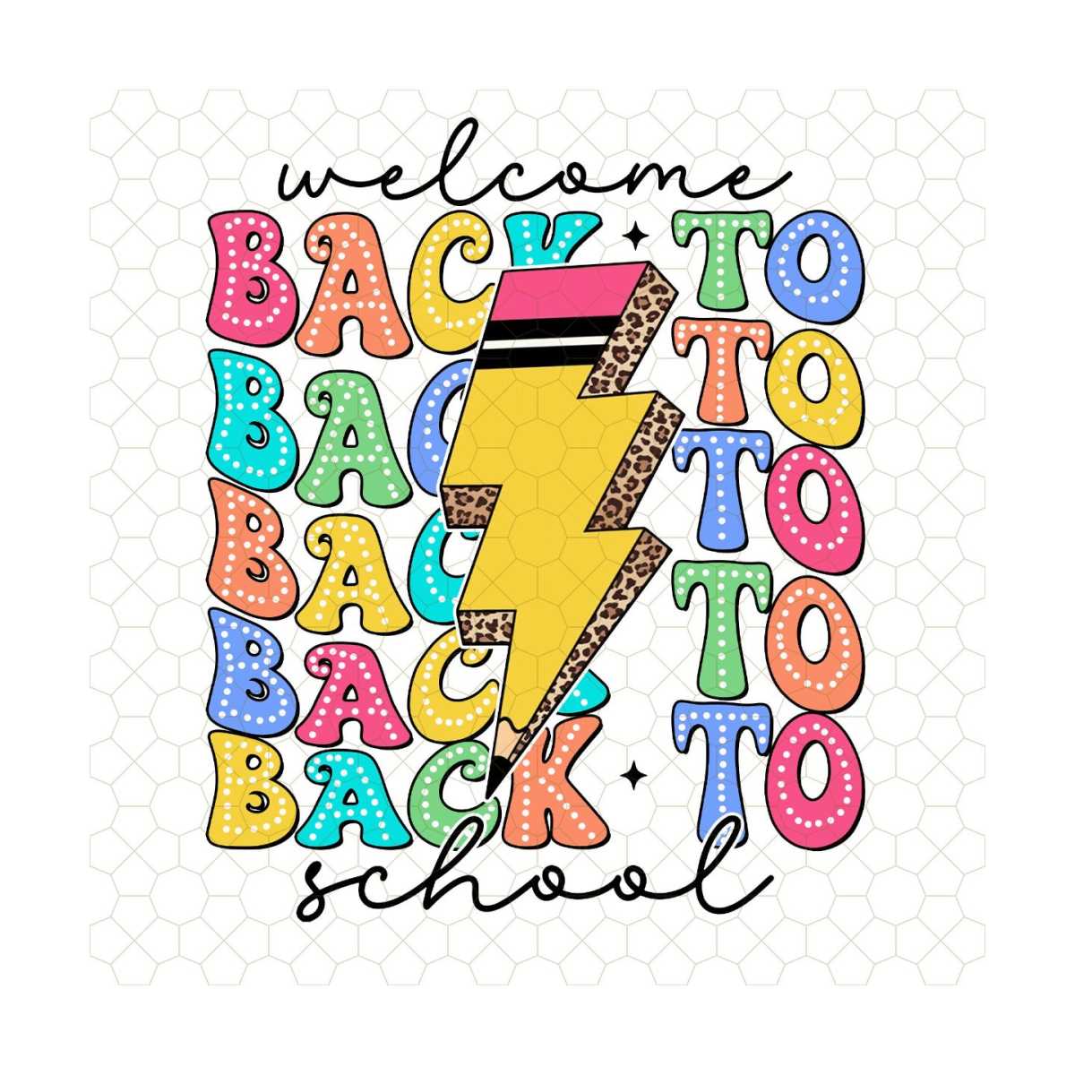 Welcome Back To School Lightning Bolt Svg, Teacher Svg, Penc | Inspire ...