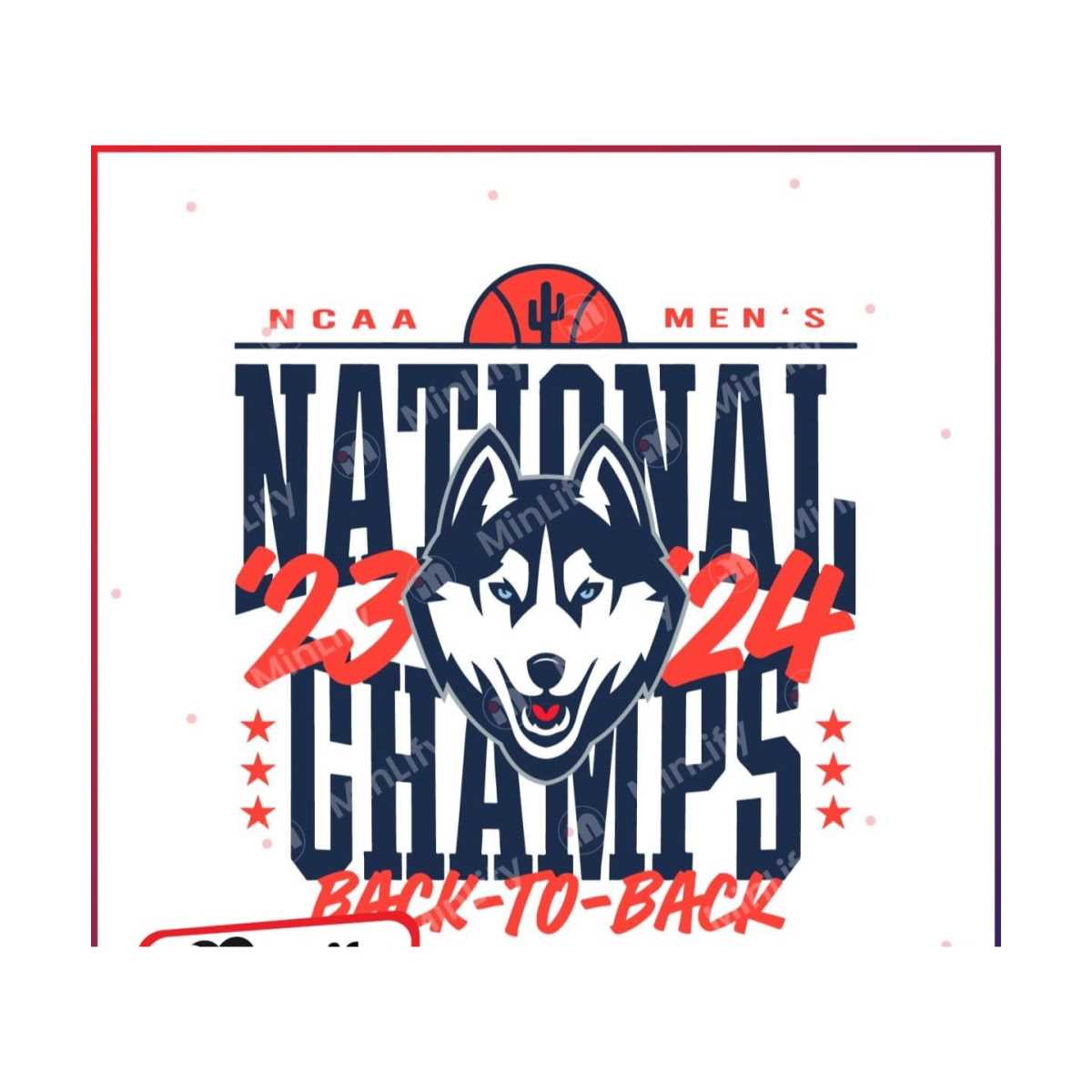 Back To Back National Champs UConn NCAA Mens SVG Digital Dow | Inspire ...